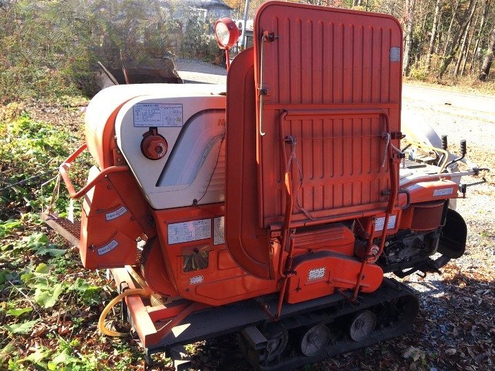 油谷 №2414 ビーンスレッシャー ヤンマー MBT1001D 豆類脱穀機 自走式 大豆脱穀機 脱粒機 枝豆 黒豆 農業機械 福岡から コンバイン - 農業