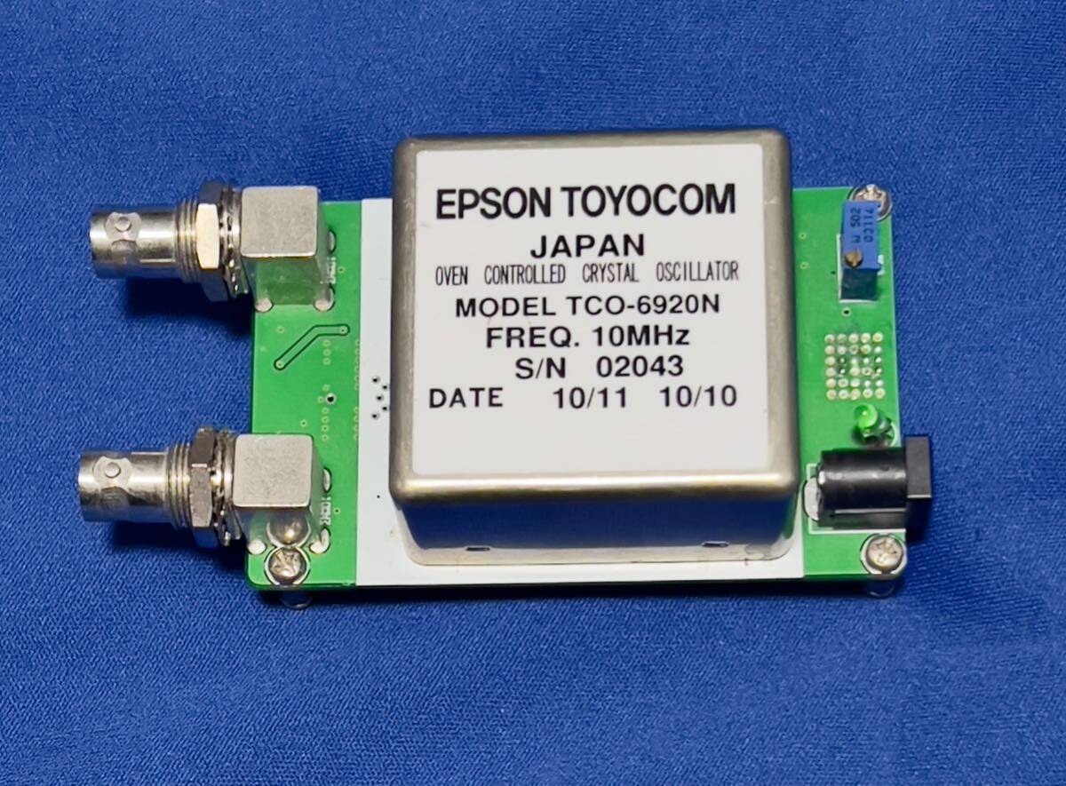 10MHzマスタークロック / Morion MV89A二重恒温槽(W OCXO)搭載 / 基準発振器/ 標準で3出力 (50Ω or 75Ω) / 最大6出力迄増設可能.♪ - オーディオ機器